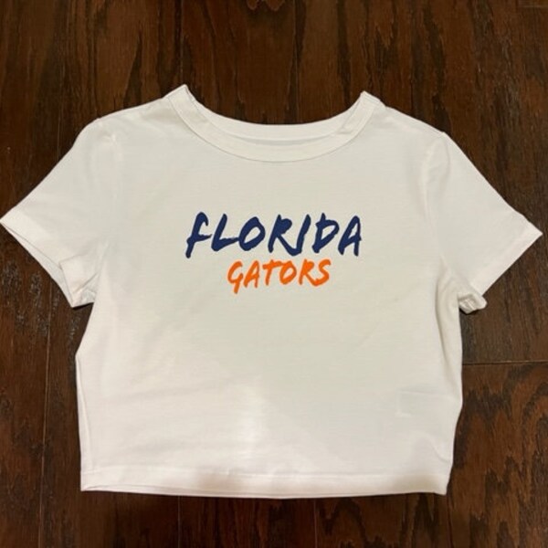 University of Florida Crop Top - Etsy