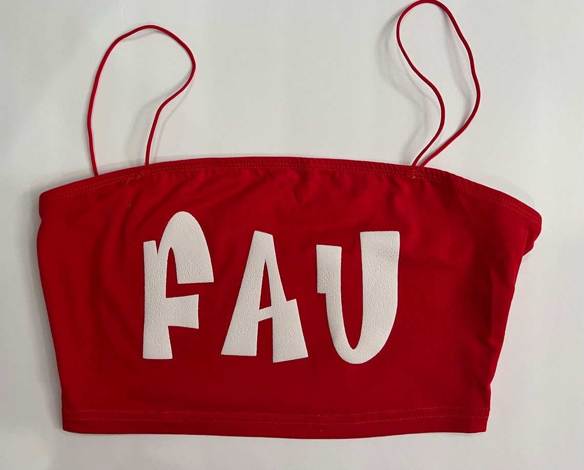 FAU College Cropped Shirts - Etsy
