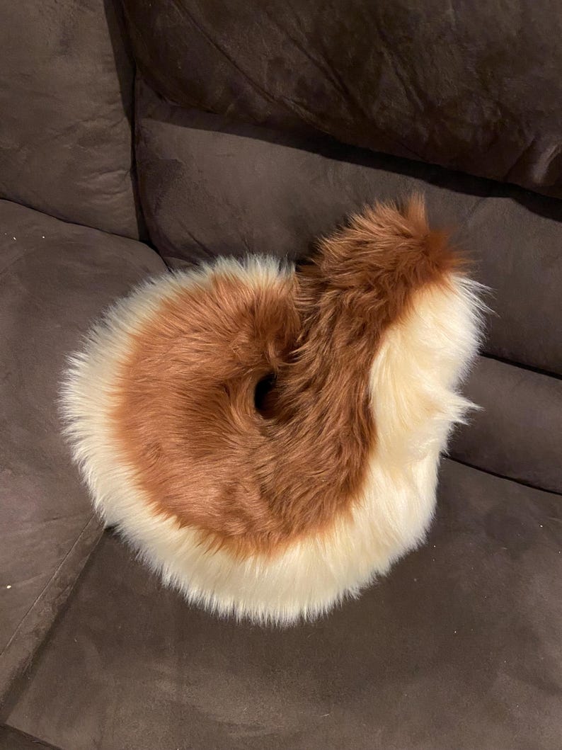 Curled Husky Corgi Fursuit Tail - Etsy