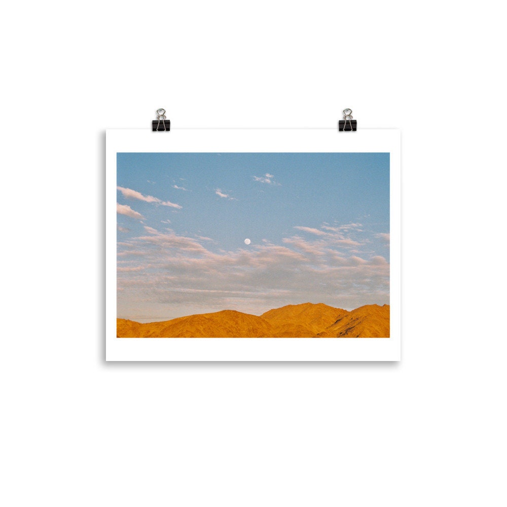 Joshua Tree Sunset; 35mm Film Print - Etsy