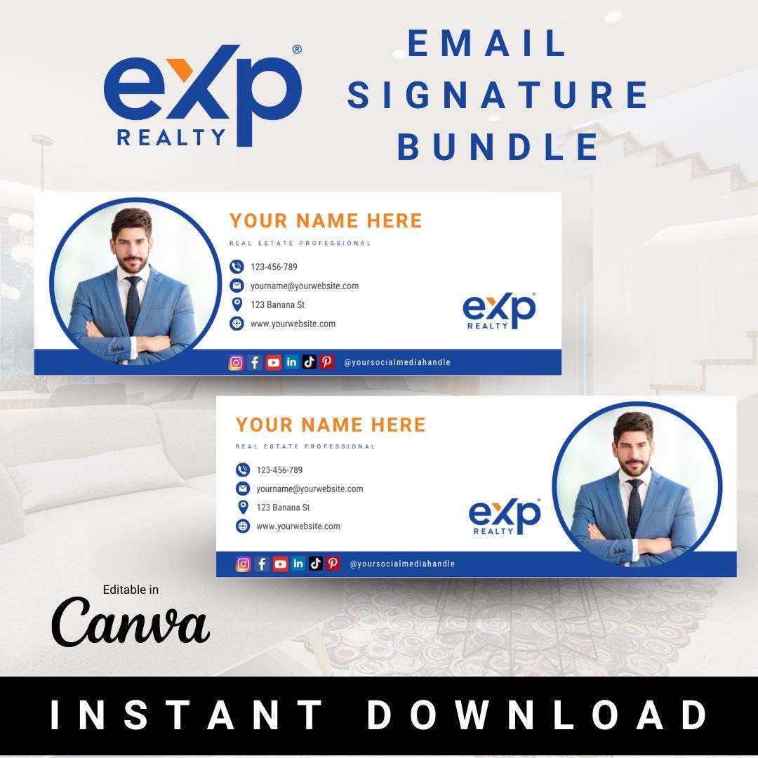 EXP Realty Email Signature - Professional Email Signature for Gmail ...