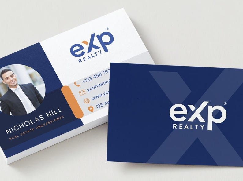 EXP Realty Business Card Bundle | Real Estate Business Cards ...
