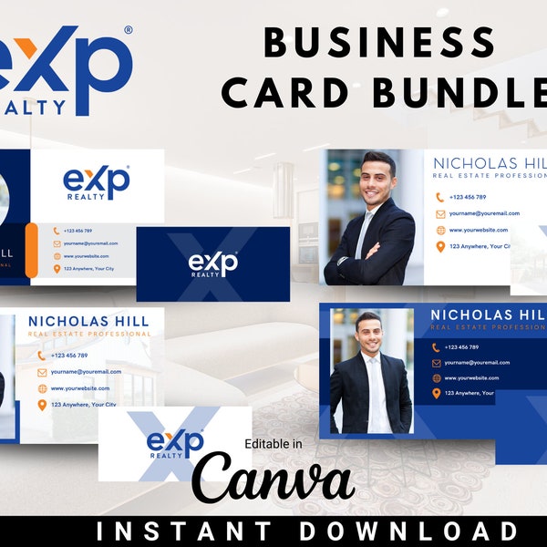 Exp Realtor Business Cards - Etsy