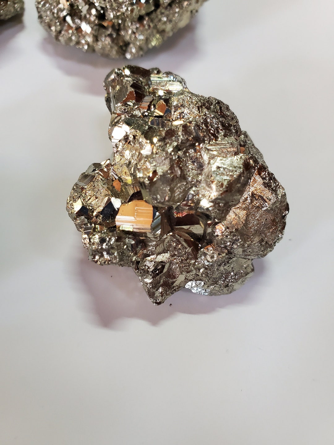 Pyrite Chunk Raw Pyrite Fool's Gold Gemstone Natural Pyrite Home Decor ...
