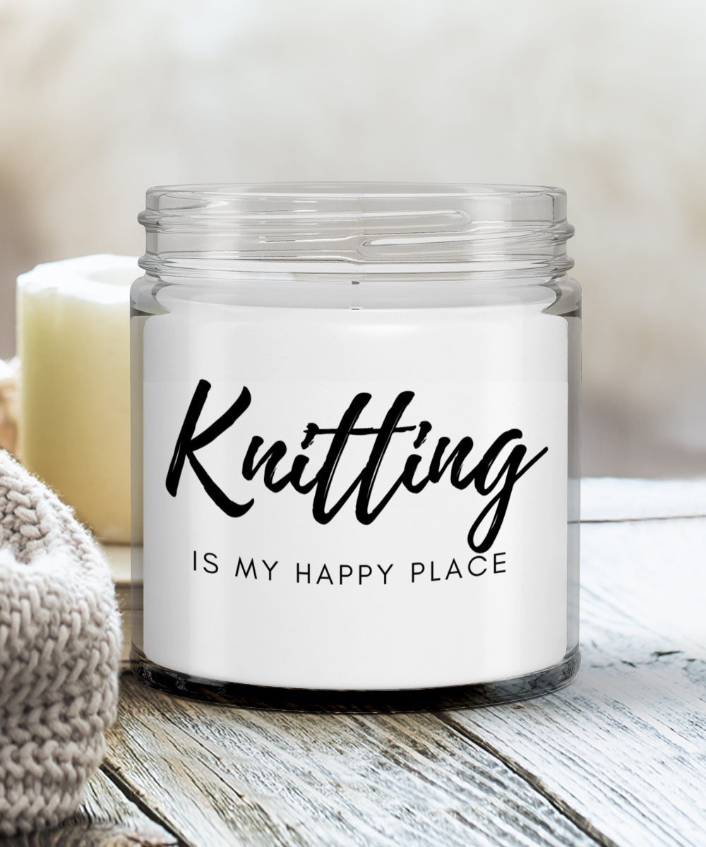 Knit Candle | Funny Knitting Gifts for Knitters | Gift for Knitter ...