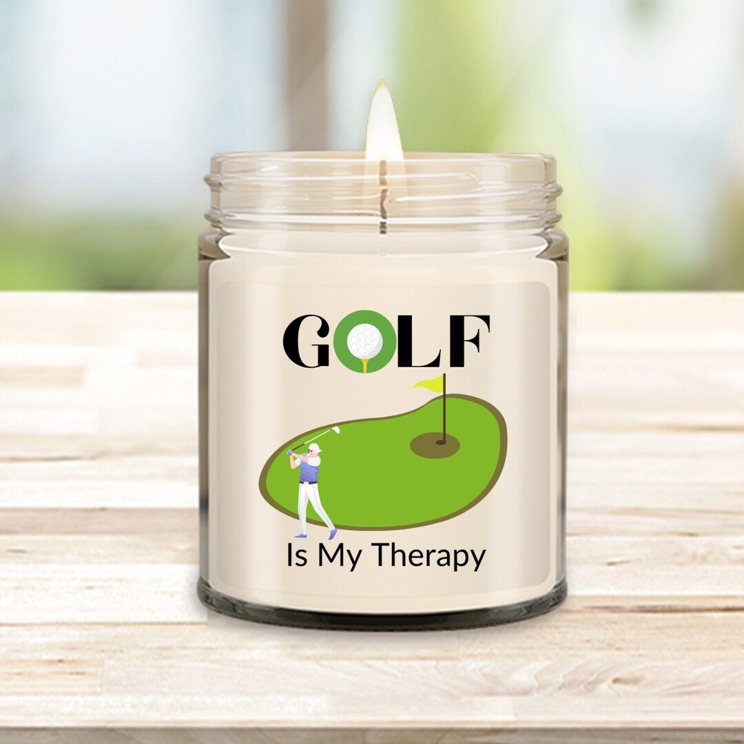 Golf Candle | Golf Lover Gift | Golfing Decor | Gift for Golfer | Golf ...