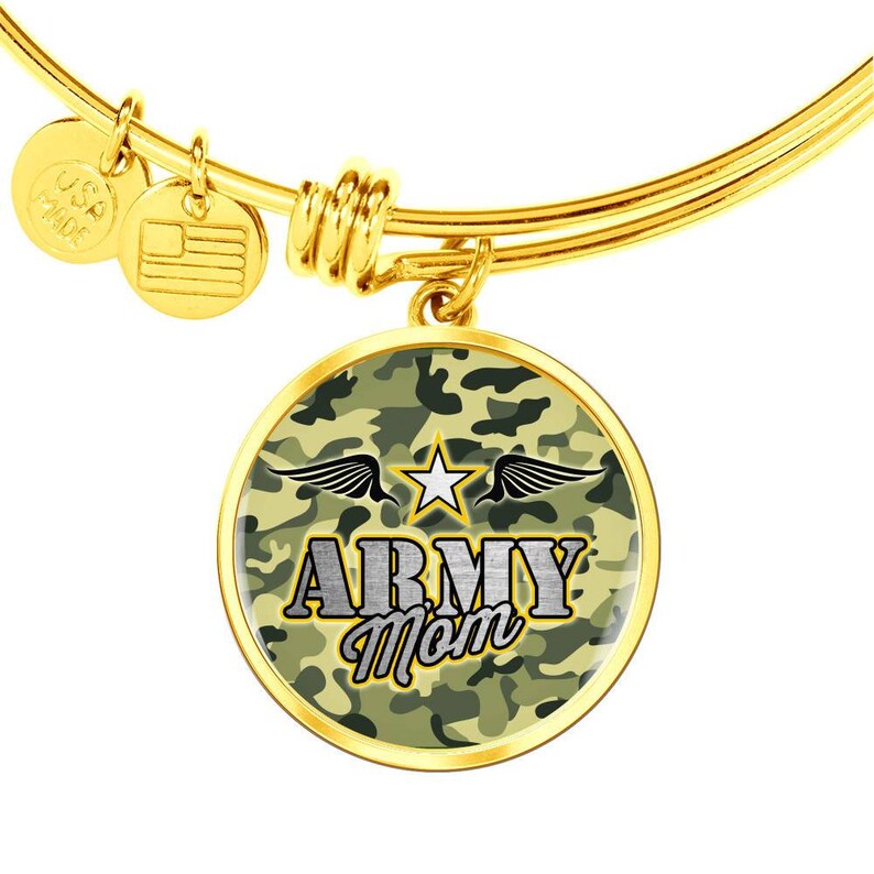 Army Mom Bracelet Gift for Military Mom Birthday Mother's Day Christmas ...