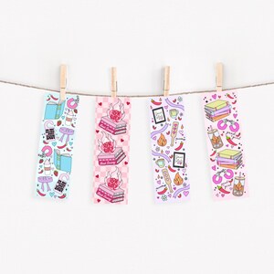 Smutty Romance Bookmark Set, Book Club Bookmark, Unique Bookish Merch ...