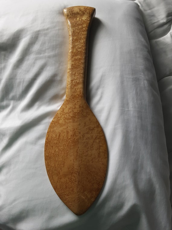 Exotic Birdseye Maple Wooden Oar Paddle - Etsy