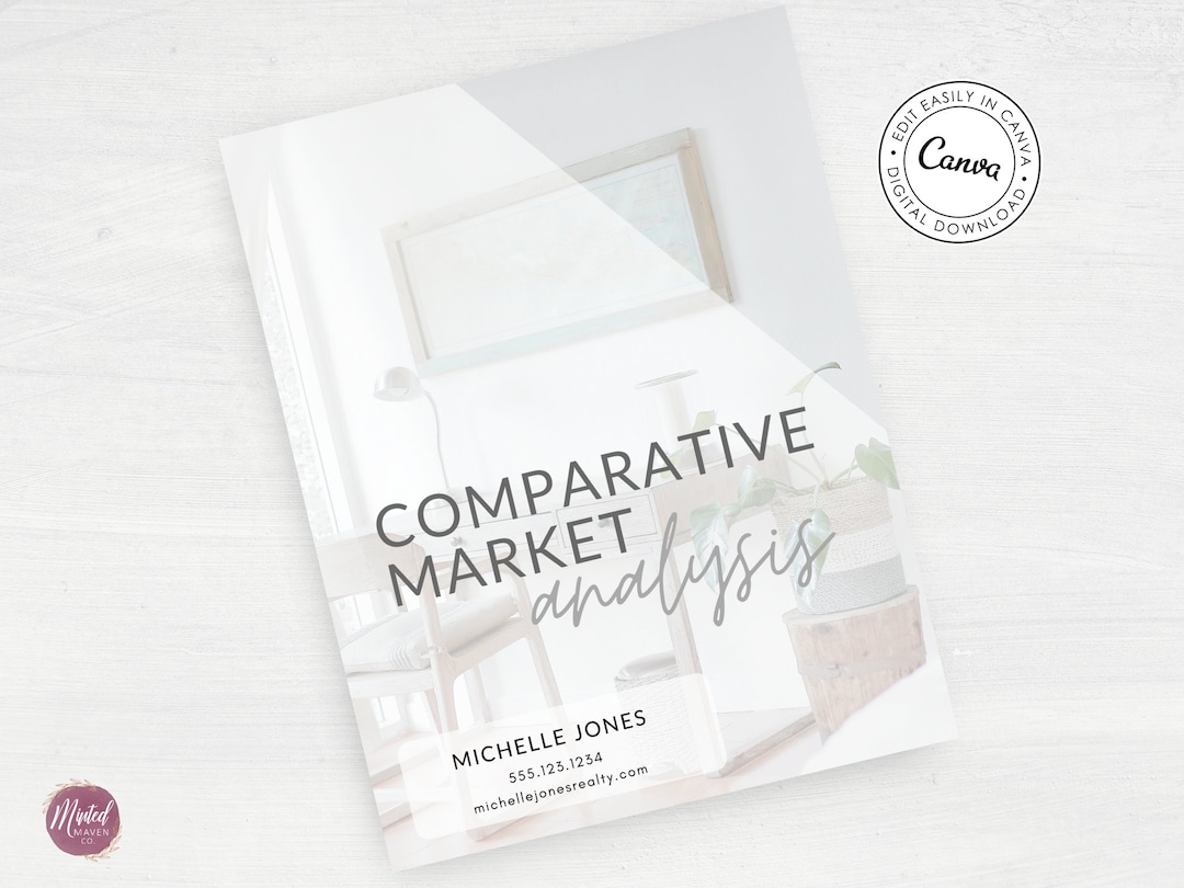 Comparative Market Analysis Real Estate, Real Estate Comparable, CMA ...