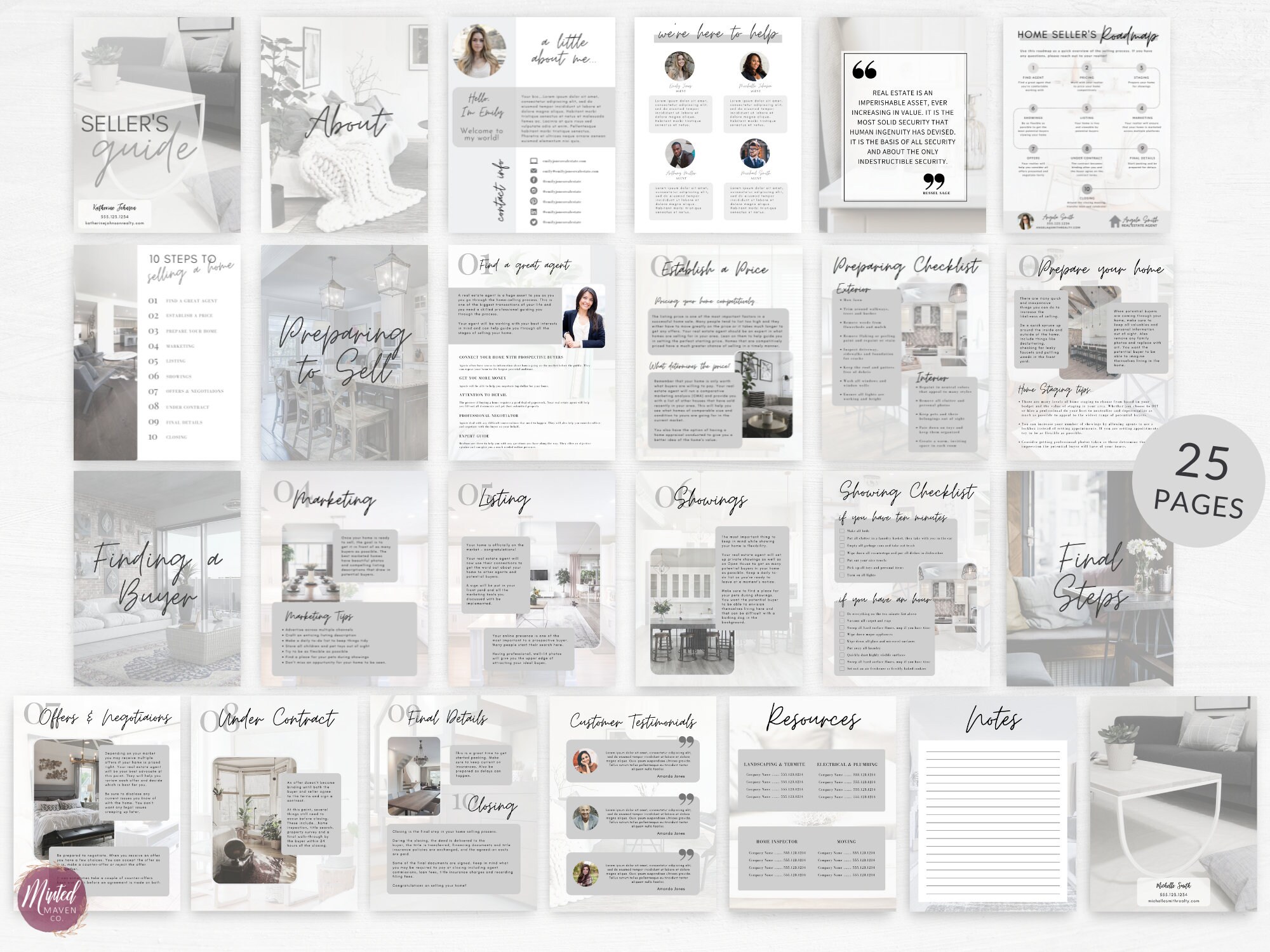 Home Selling Packet Real Estate Home Selling Guide Home - Etsy