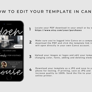 Real Estate Open House Templates, Real Estate Open House Invitation ...