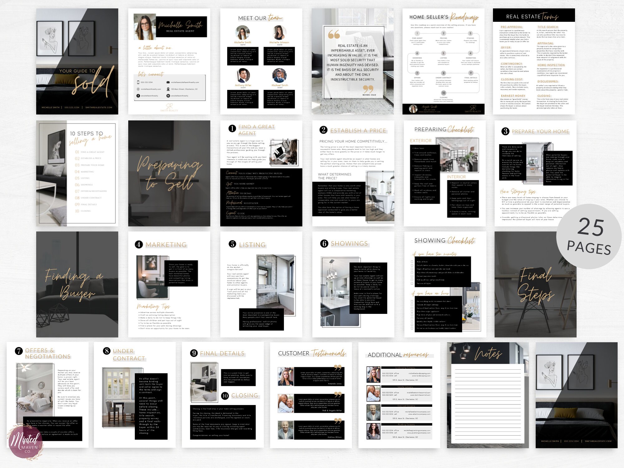 Home Selling Packet Real Estate Home Selling Guide Home | Etsy