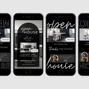 Real Estate Open House Templates, Real Estate Open House Invitation ...