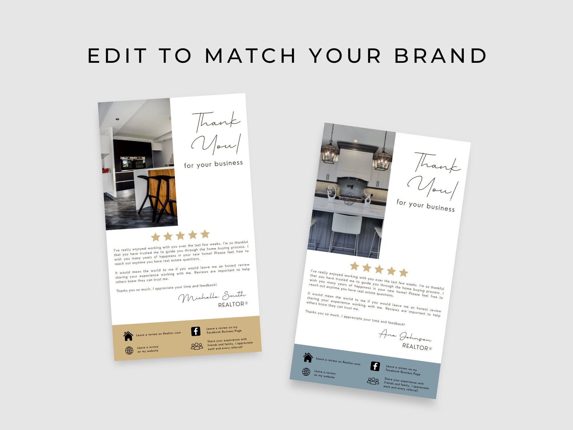 Real Estate Textable Review Template Textable Review Request - Etsy