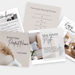 September Real Estate Social Media Posts & Captions (digital Download ...