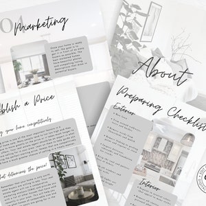 Home Selling Packet, Real Estate Home Selling Guide, Home Selling ...