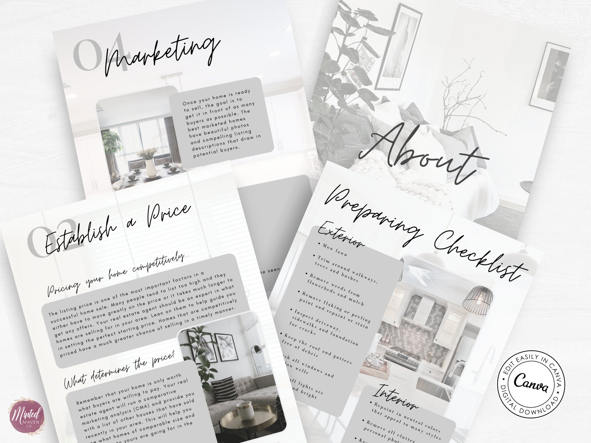 Home Selling Packet Real Estate Home Selling Guide Home - Etsy