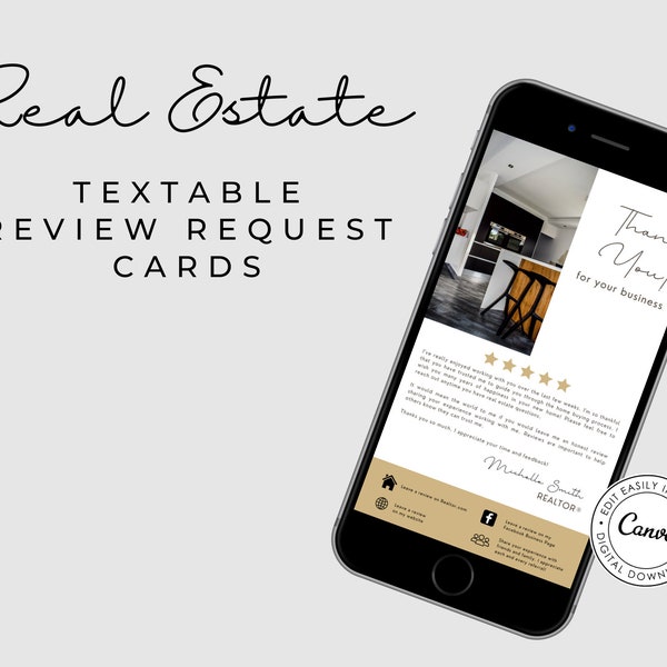 Review Request Card - Etsy