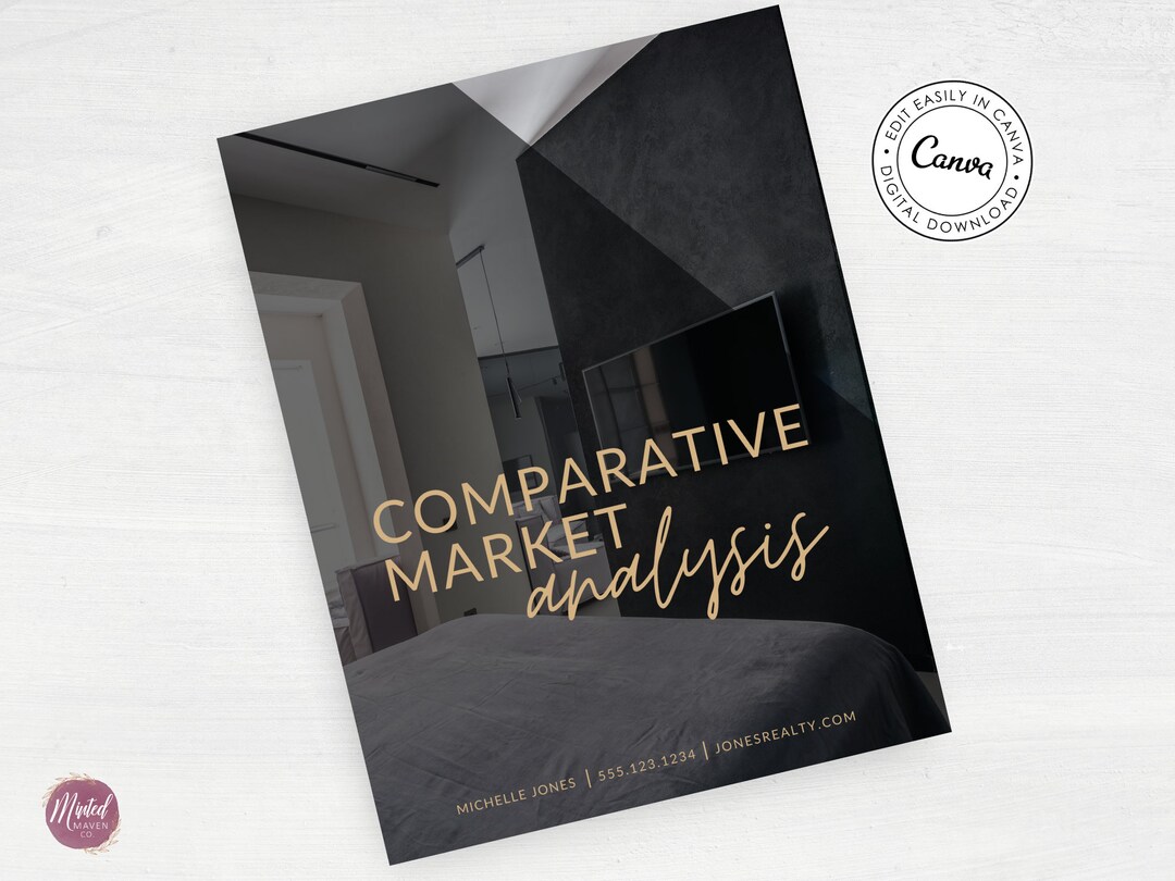 Real Estate CMA Template: Market Analysis Packet (digital Download) - Etsy