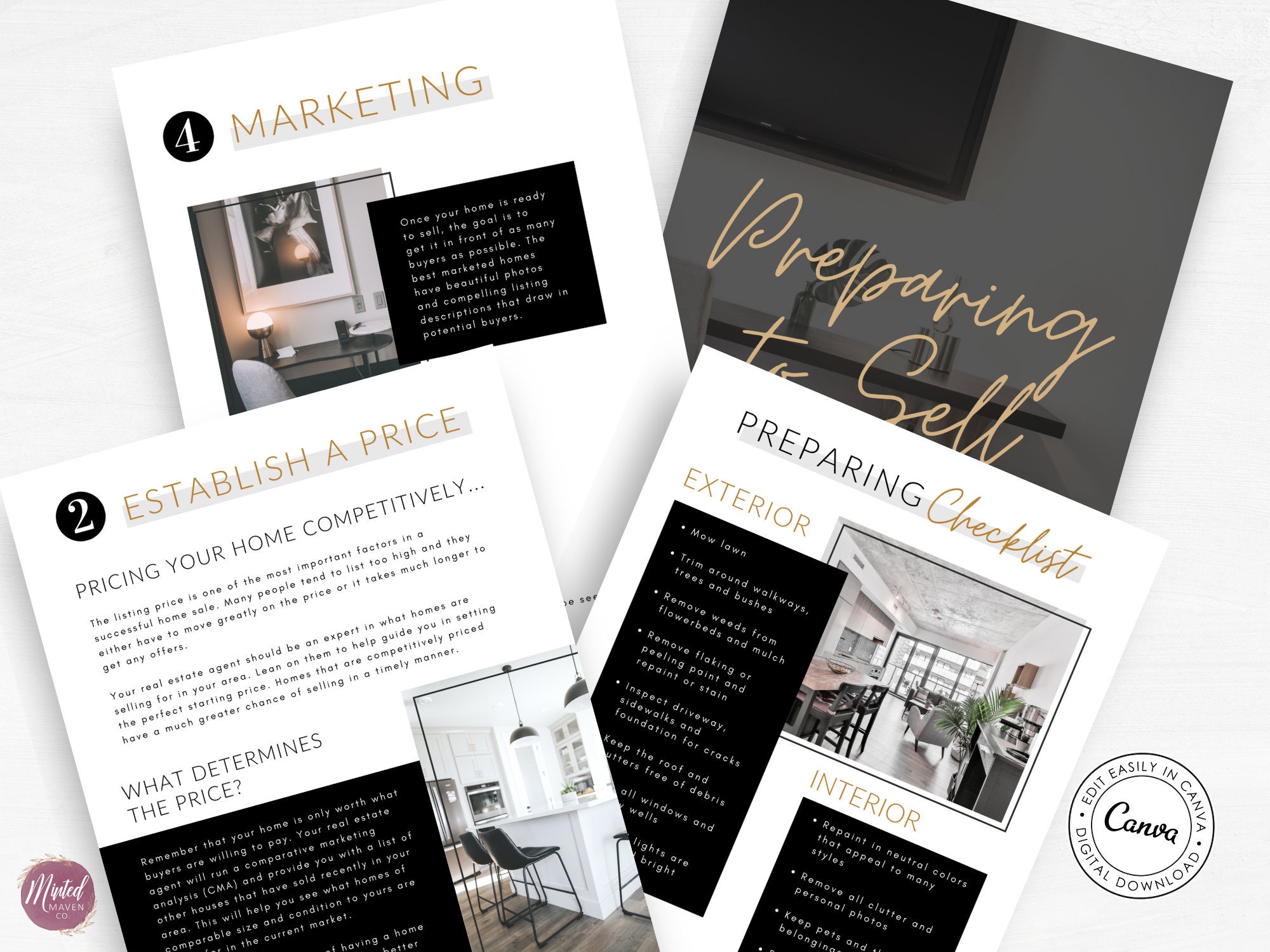 Home Selling Packet Real Estate Home Selling Guide Home | Etsy