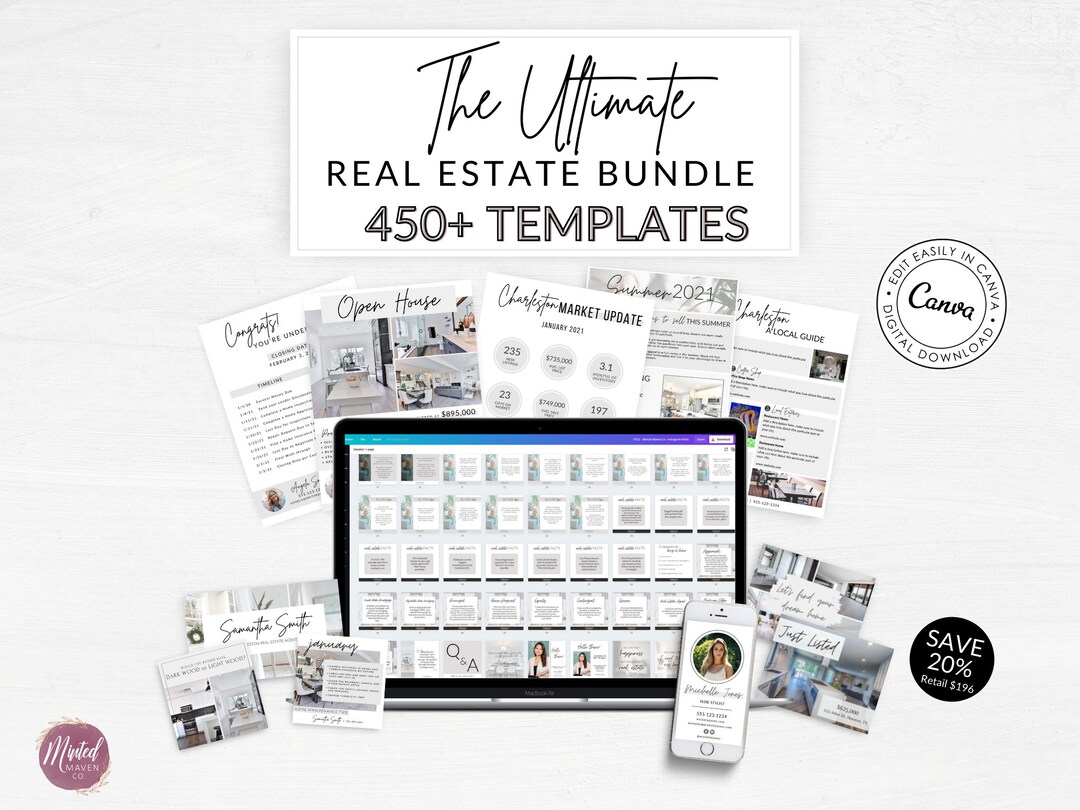Ultimate Real Estate Template Bundle, Real Estate Flyers, Real Estate ...
