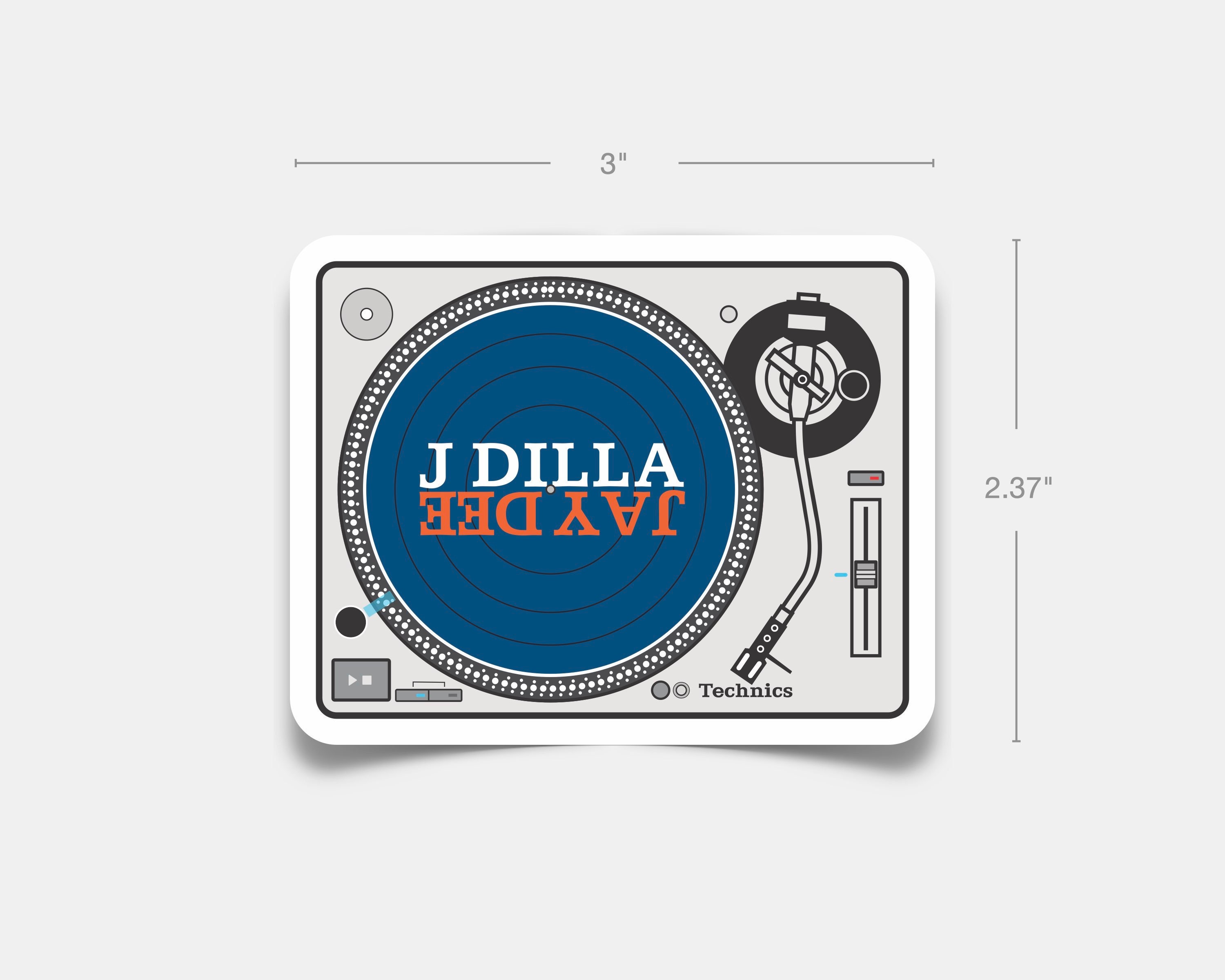 J Dilla Jay Dee Donuts 3 Sticker Pack - Etsy