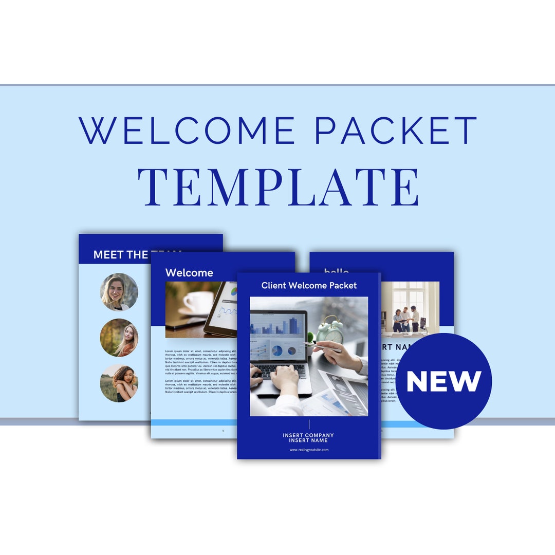 New Client Welcome Packet - Onboarding Packet - Business Introduction ...