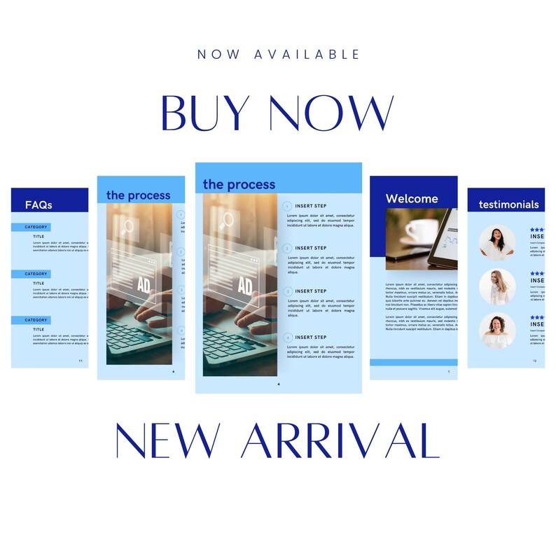 New Client Welcome Packet - Onboarding Packet - Business Introduction ...