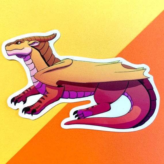 Stickers Paper Clay Wings of Fire Sticker Dragonets of Destiny Stickers ...