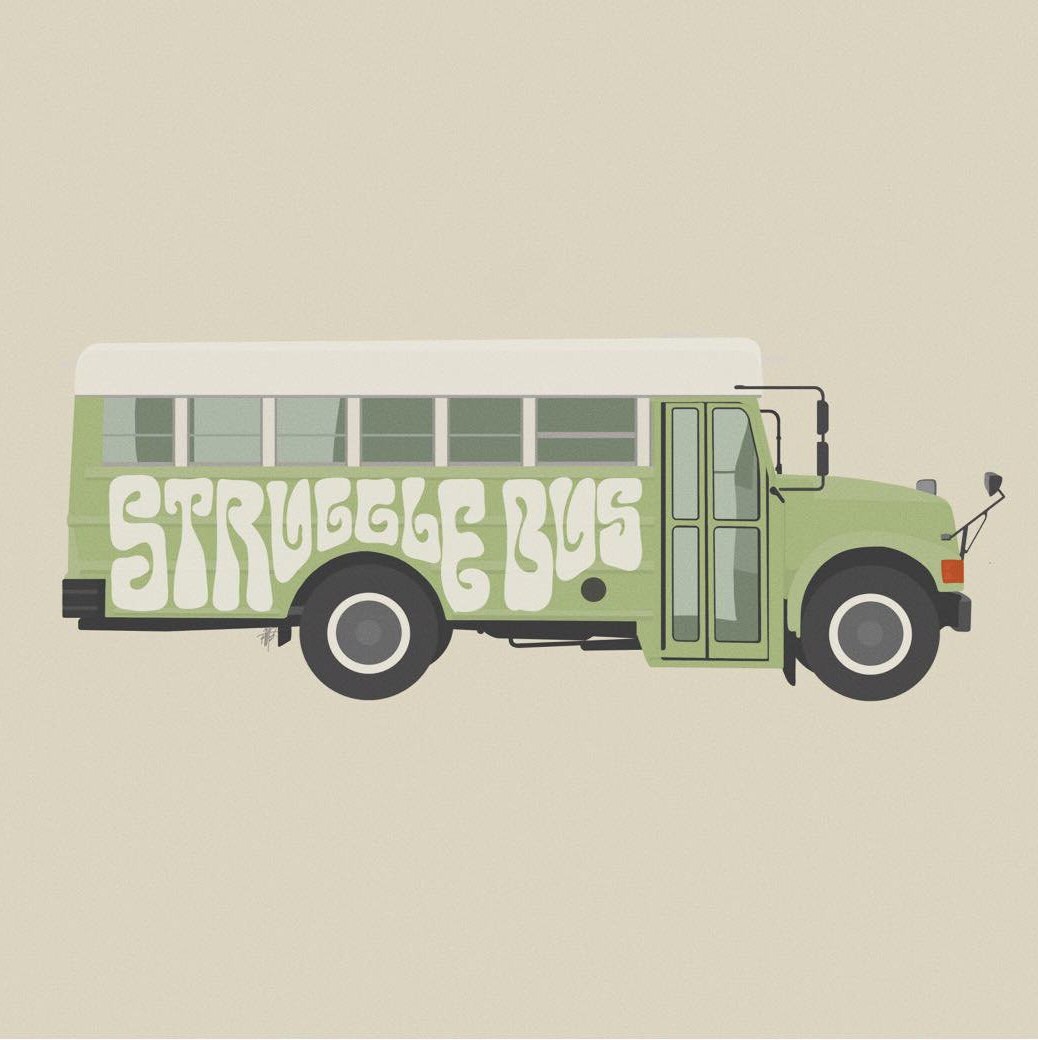 Struggle Bus Tee the Dream Ride Project - Etsy
