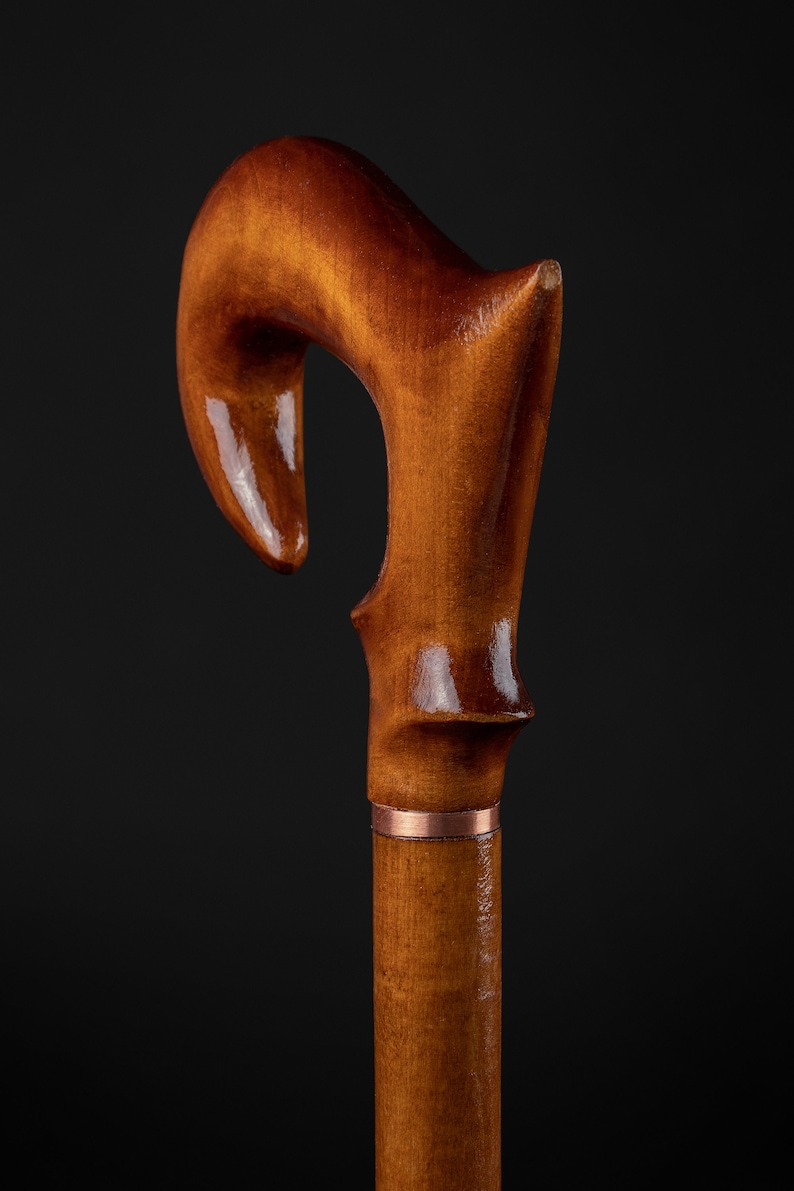 Wooden Foxy Walking Canes for Men - Vintage Gentleman Cane With Rubber ...