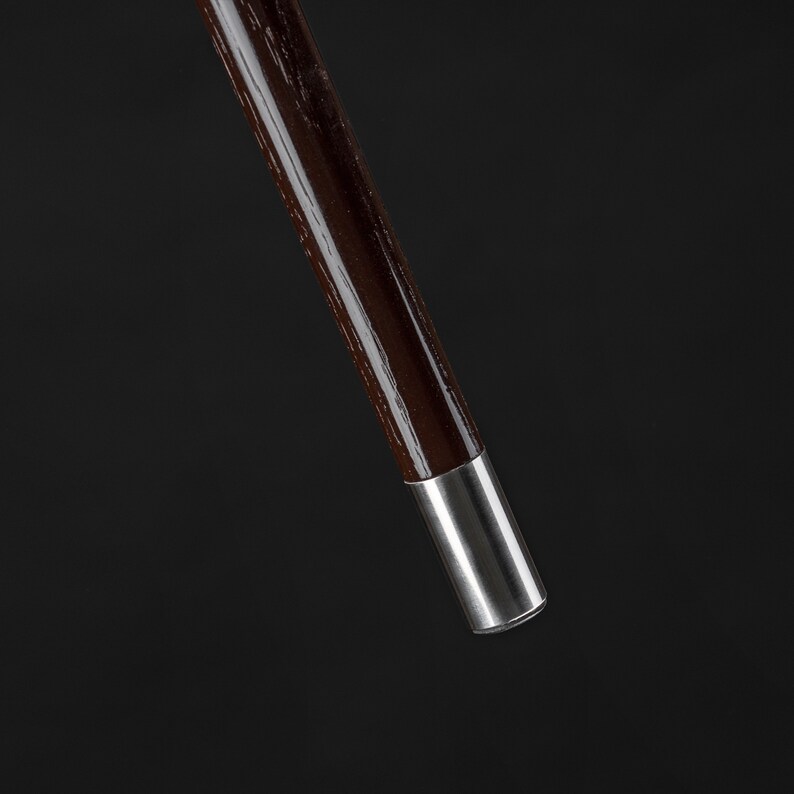 Antique Fancy Walking Stick Top Oak Shaft Presentation - Etsy