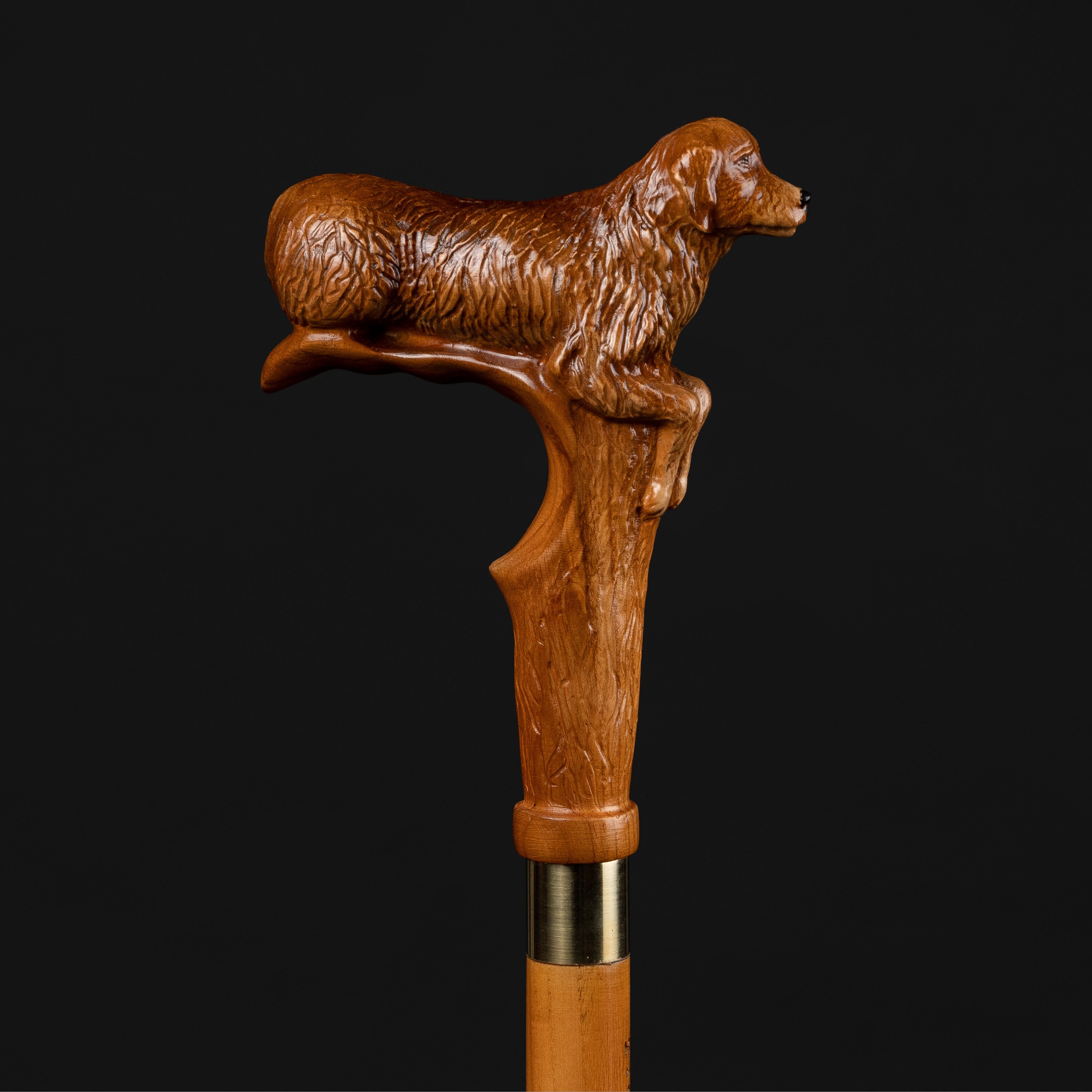 Comfort Grip Golden Retriever Walking Cane, Ergonomic Walking Stick ...