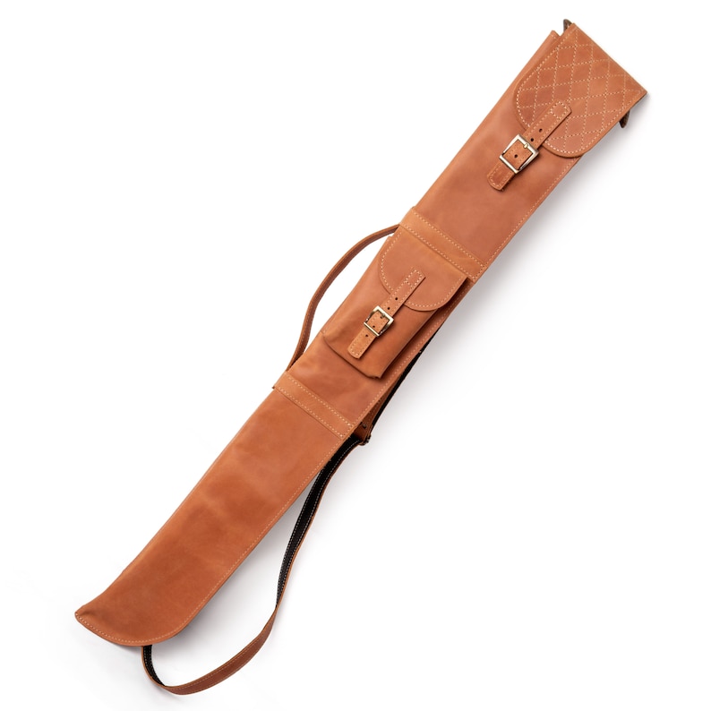 Walking Stick Bag Case Pouch Natural Leather Walking Cane - Etsy
