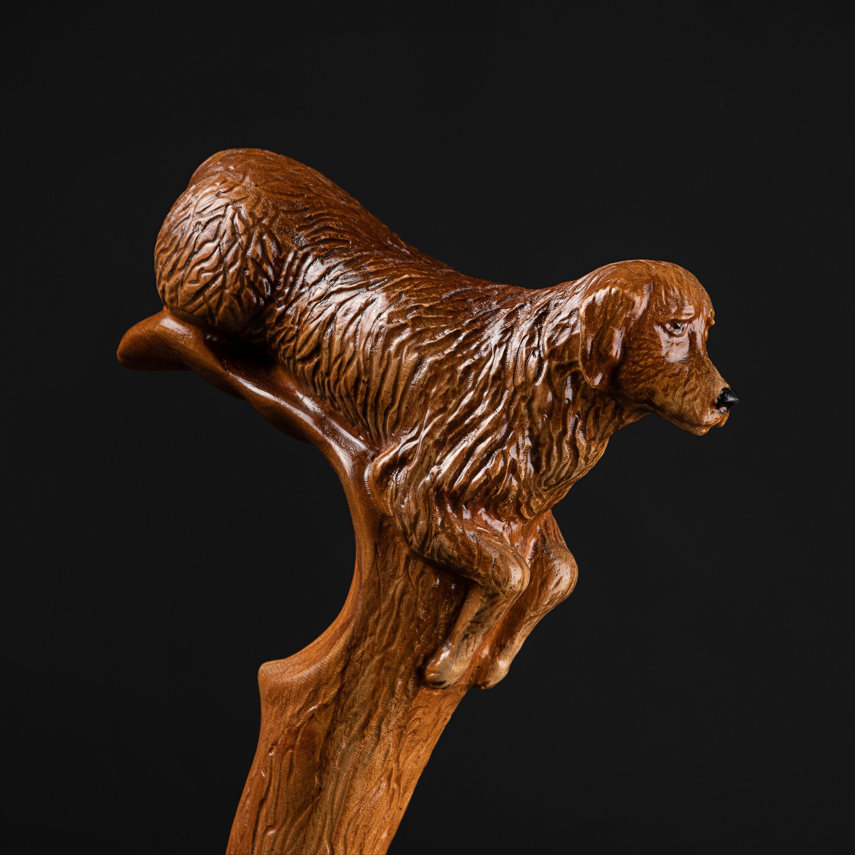 Comfort Grip Golden Retriever Walking Cane, Ergonomic Walking Stick ...