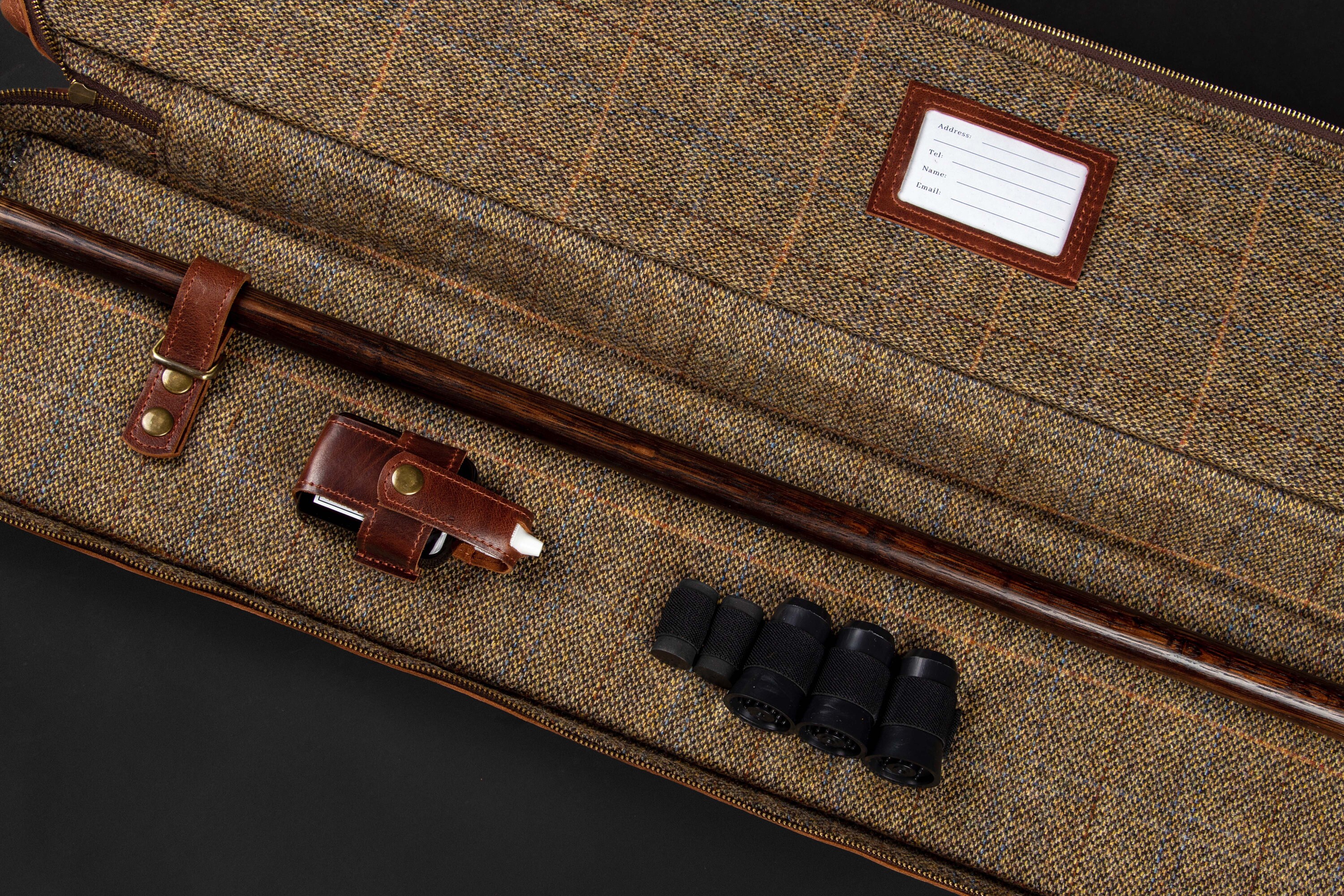 Case for Walking Cane and Stick With Polished Wax and 4 Rubber - Etsy