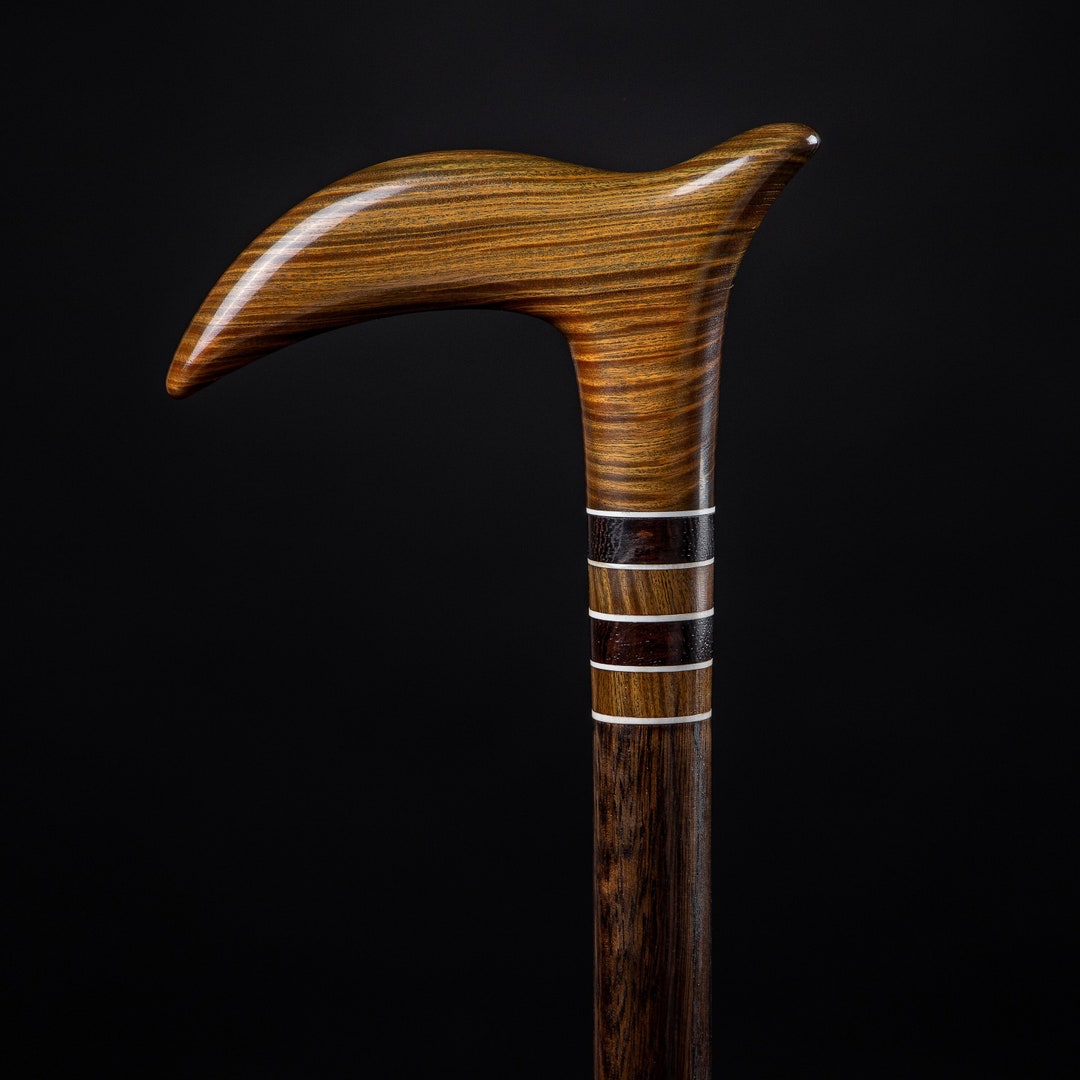 Dad Gifts Artisan Walking Stick Cane Made of Exclusive Wood With ...