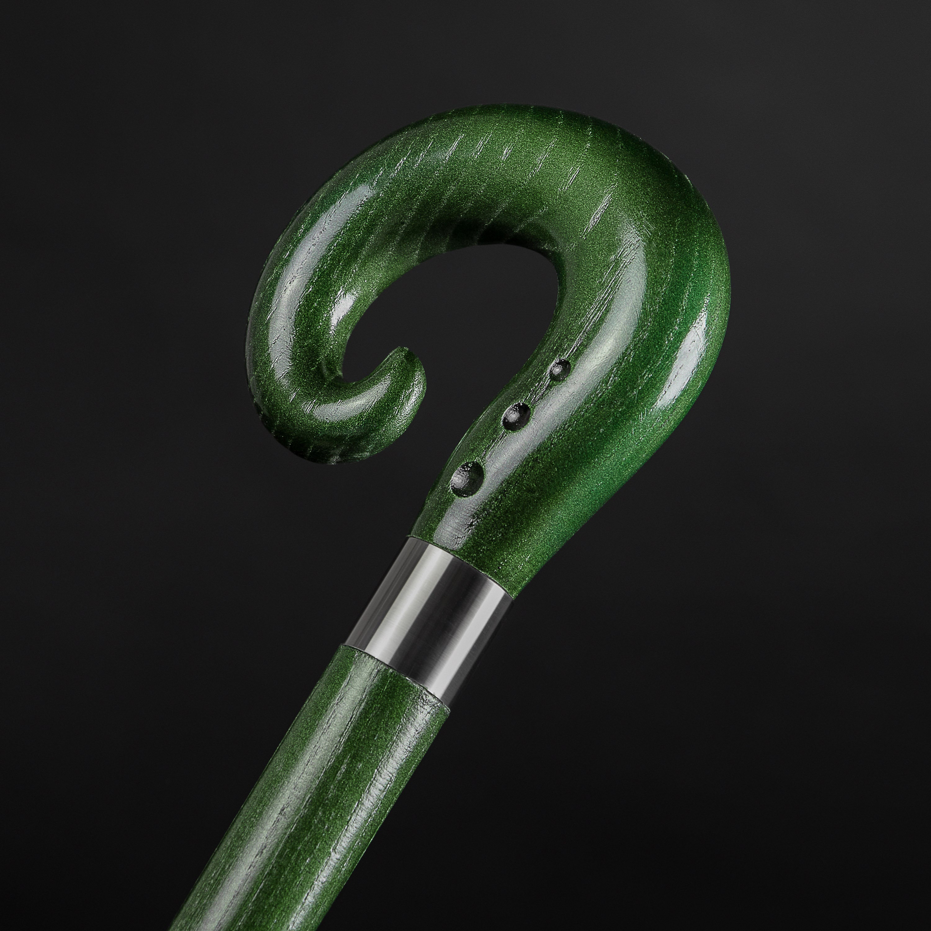 Artisan Walking Cane for Men - Color Green, Designer Walking Stick - Etsy