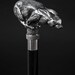 Victorian Rabbit Walking Cane, Wooden Rabbit Head Walking Stick ...