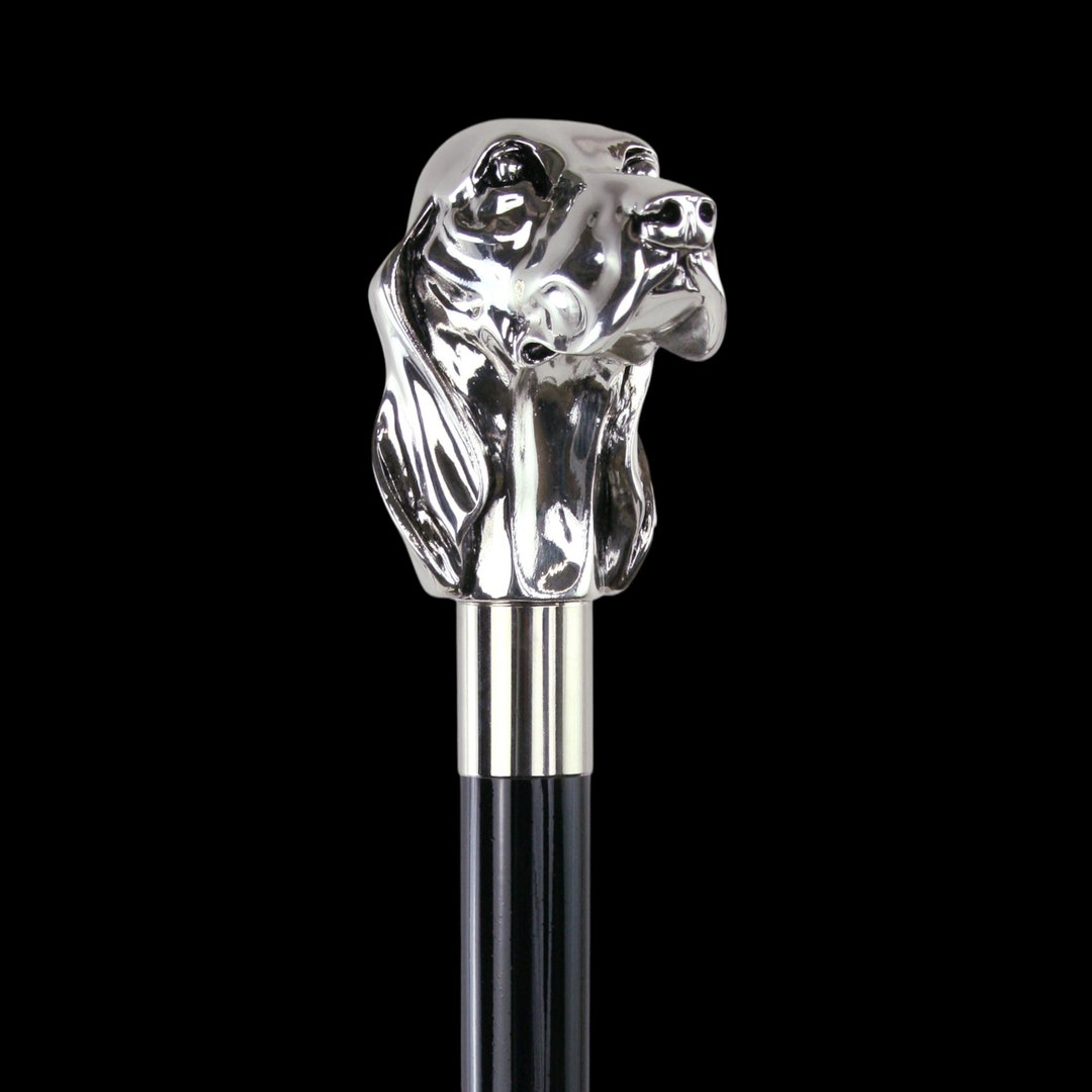 Hunting Dog Handle Cane for Men, German Shorthaired Pointer Walking ...