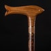 Elegant Walking Canes for Tall Men and Women Hand Carved Design Fish ...