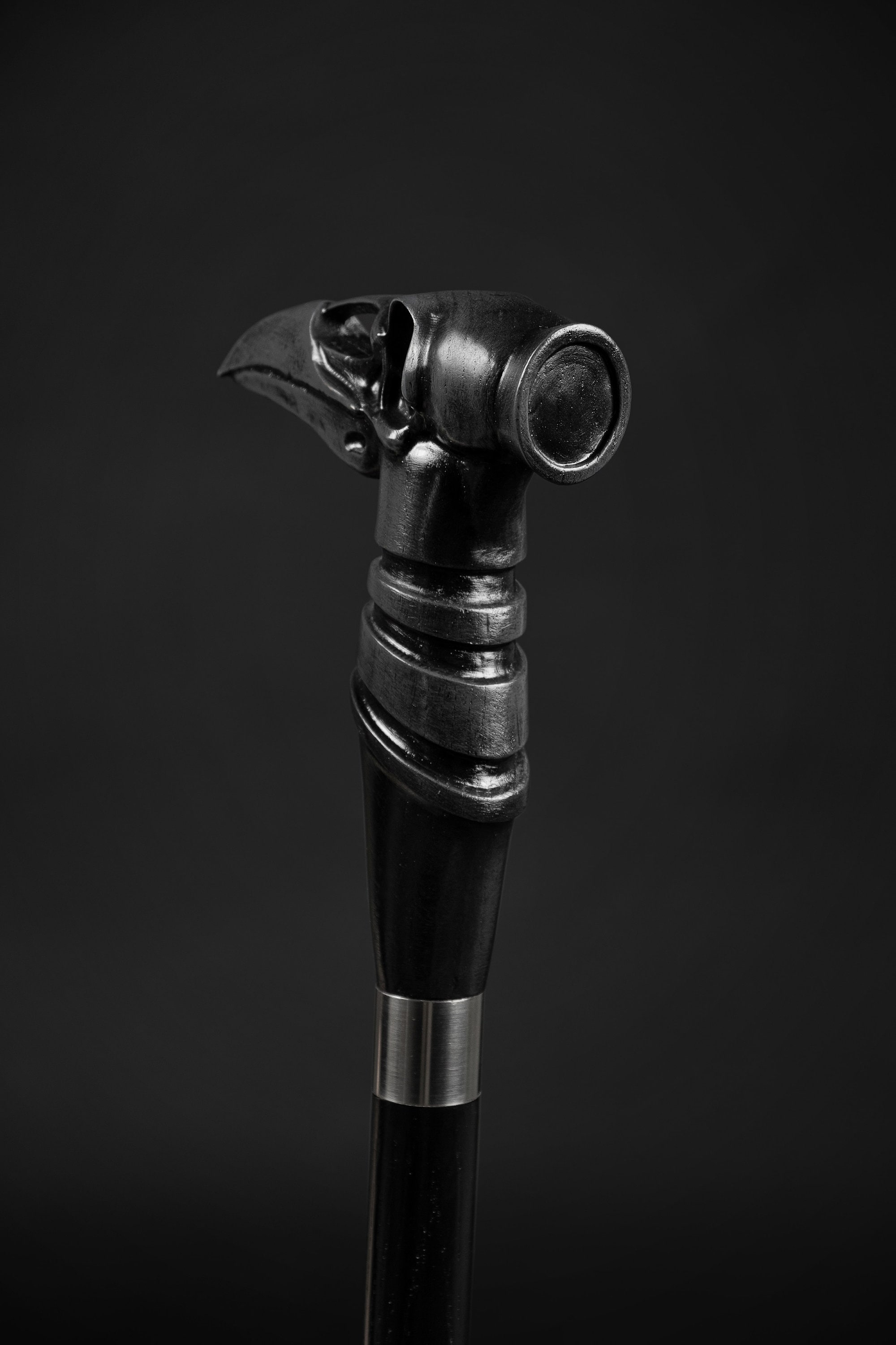 Fancy Walking Canes Black Crow Skull Walking Cane Walking - Etsy