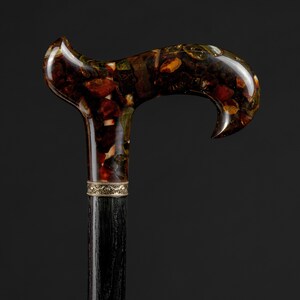 Amber Hanndle Spectacular, Modern-inspired Walking Cane, Luxury Walking ...