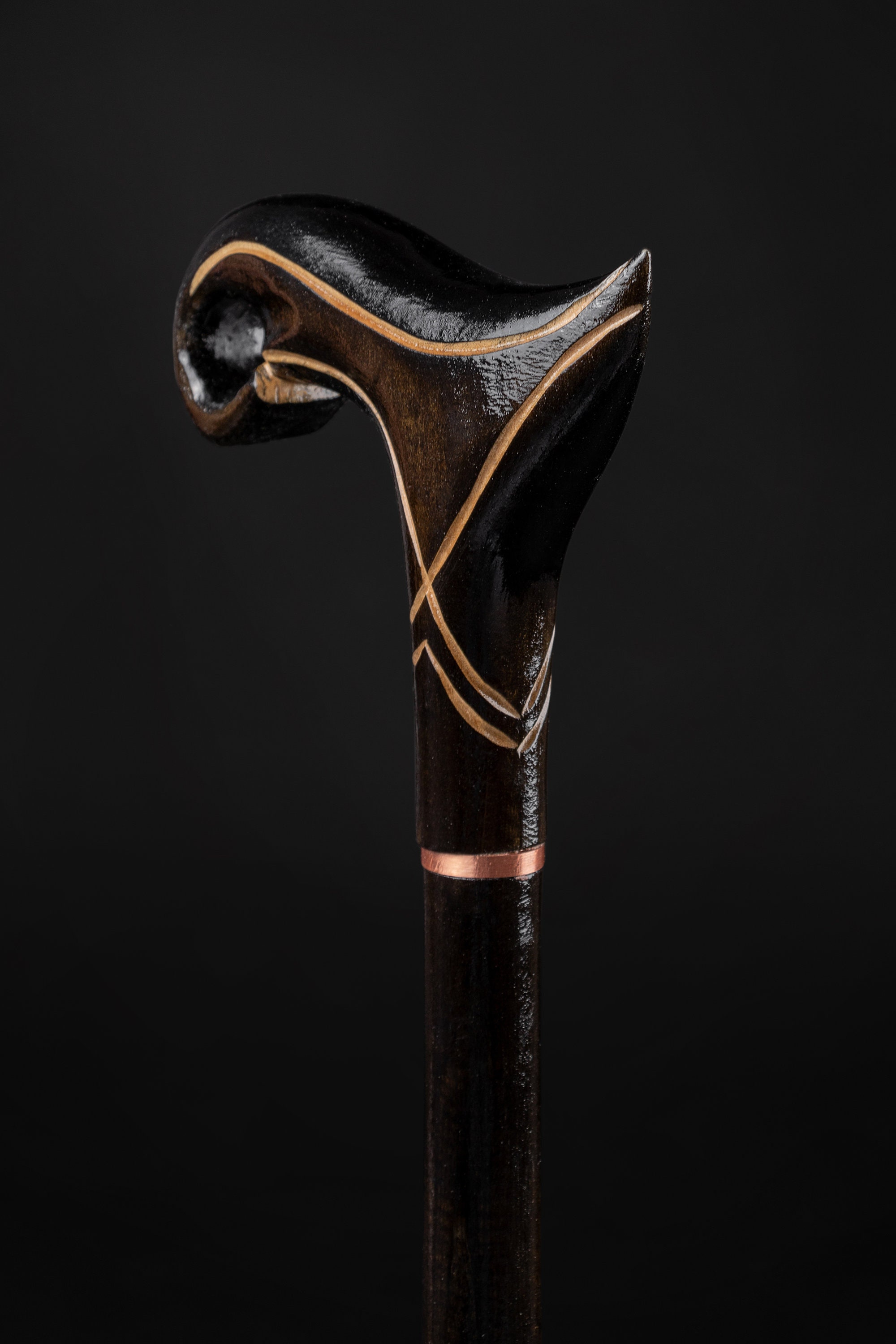 Classic Walking Stick for Elderly - Vintage Walking Cane With Rubber ...