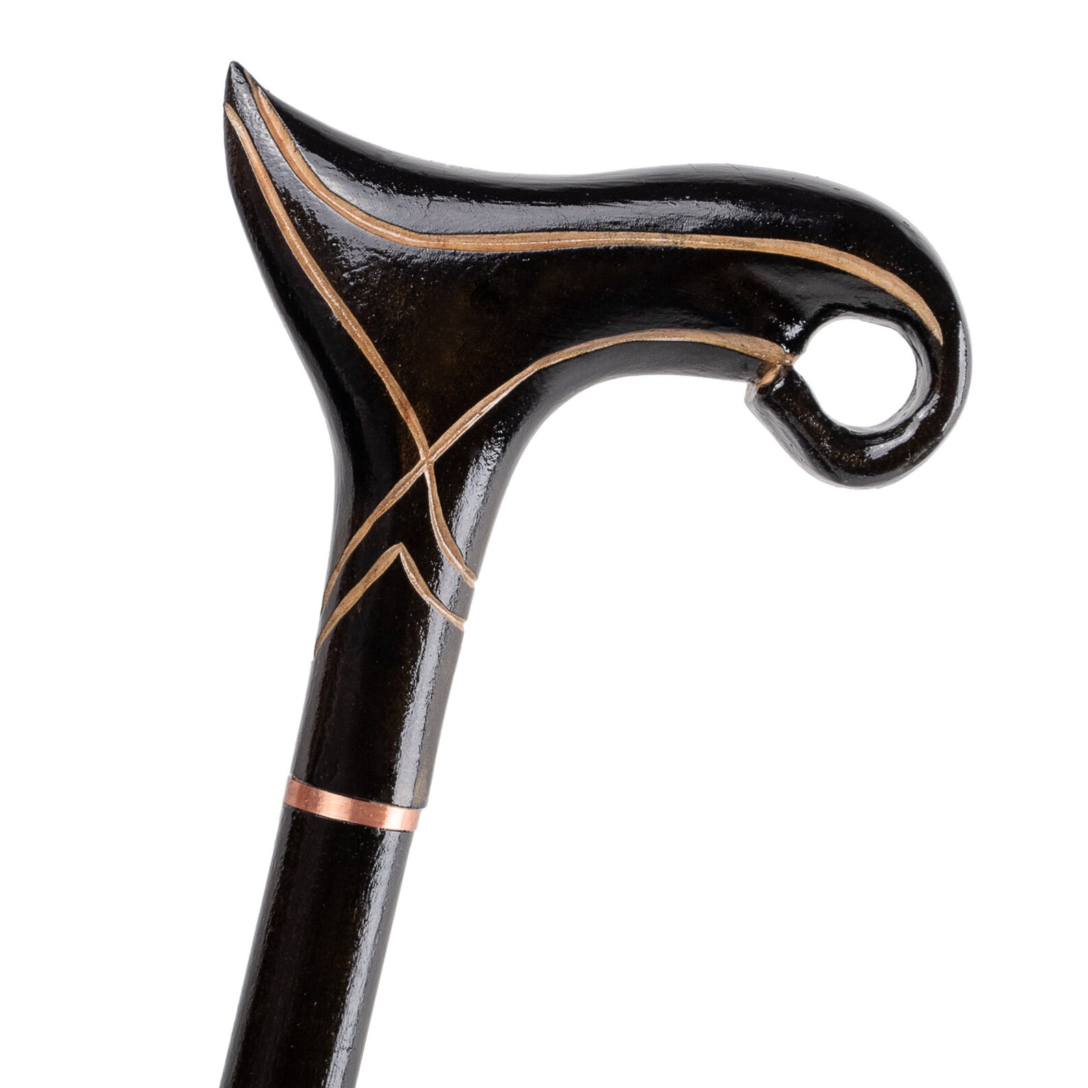 Classic Walking Stick for Elderly - Vintage Walking Cane With Rubber ...