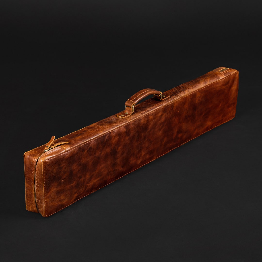 Case for Walking Cane and Stick With Polished Wax and 4 Rubber Tips ...