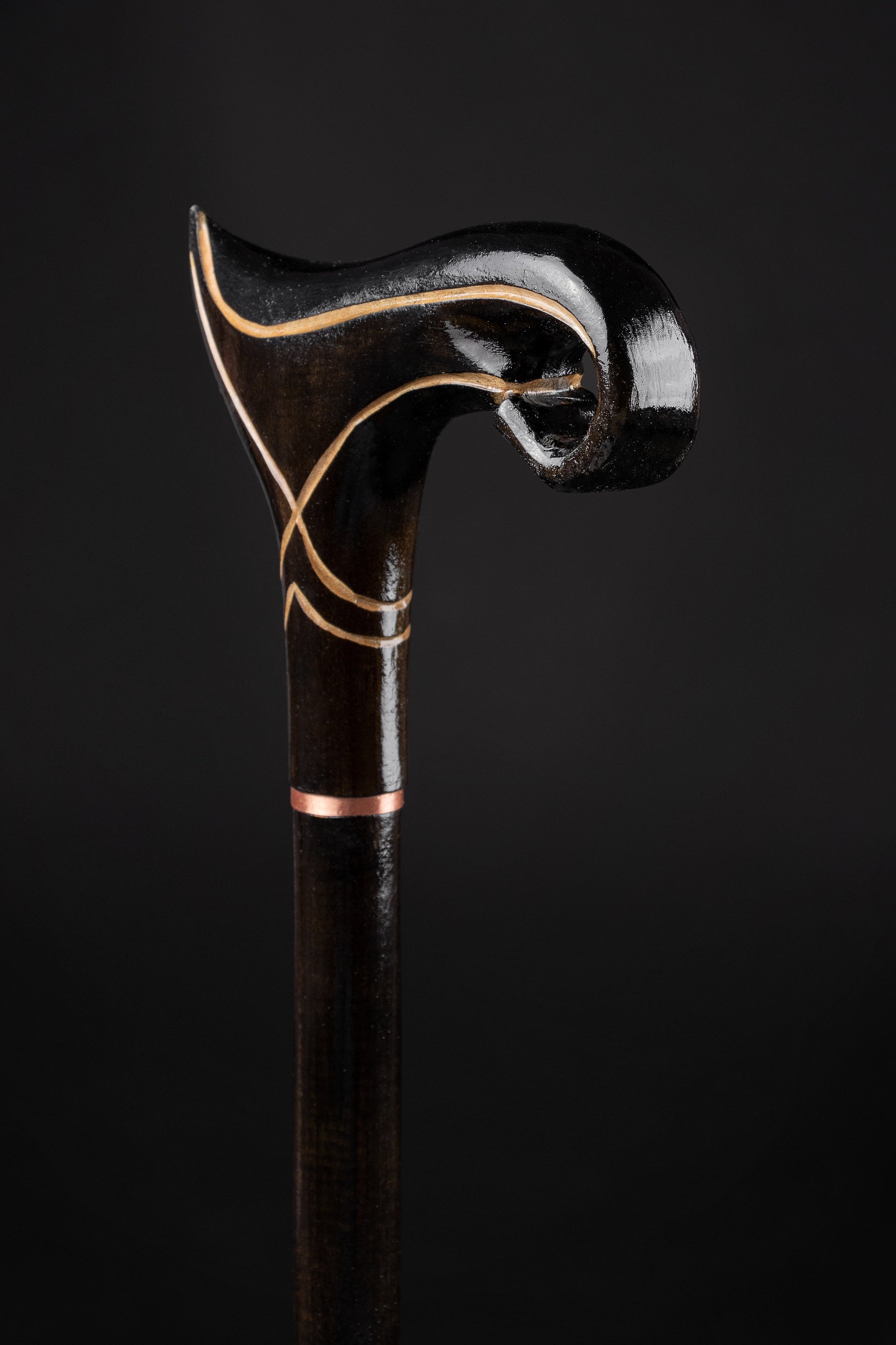 Classic Walking Stick for Elderly - Vintage Walking Cane With Rubber ...