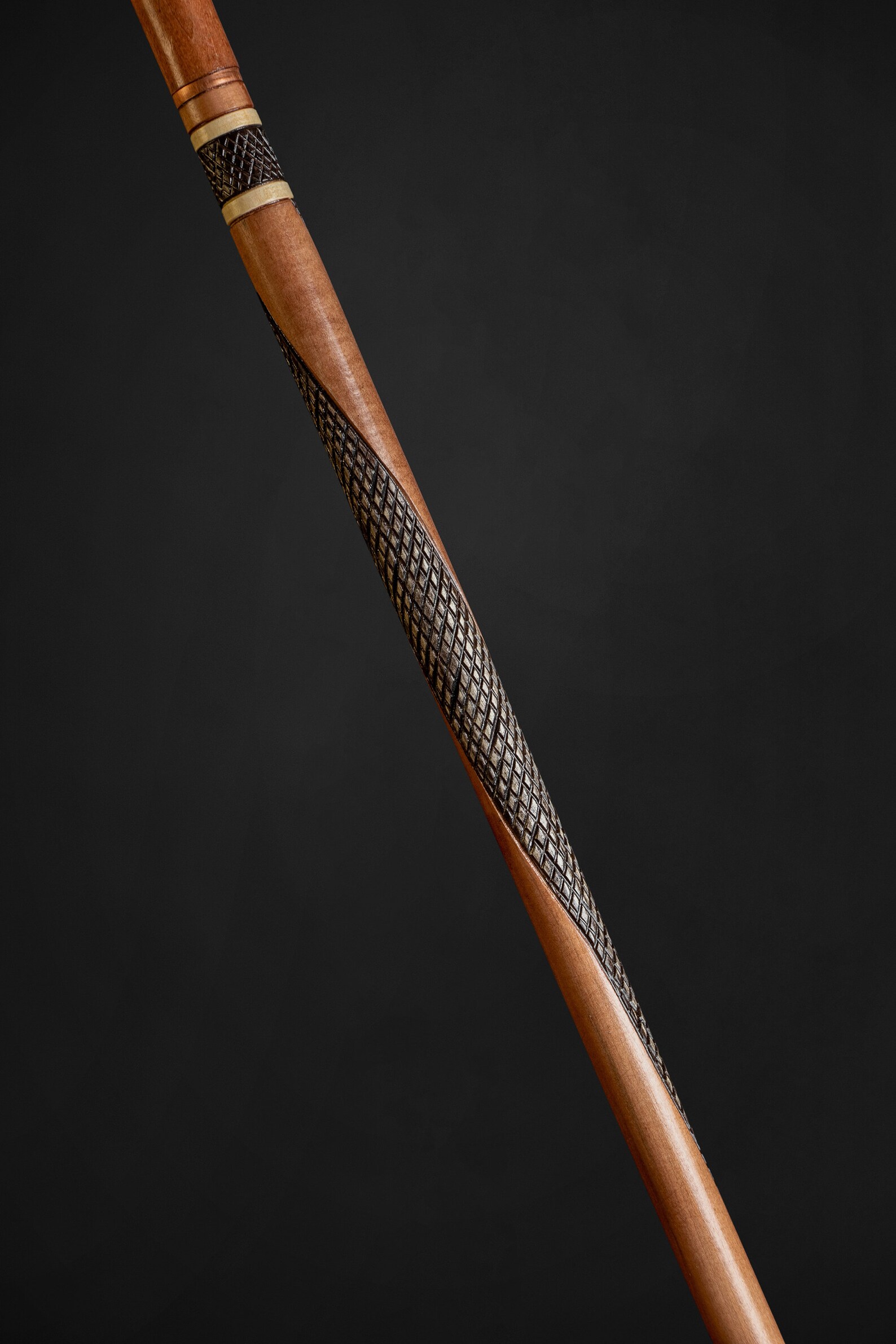Walking Cane for Men's Fancy Handle Alligator Crocodile Wooden Walking ...