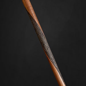 Walking Cane for Men's Fancy Handle Alligator Crocodile Wooden Walking ...